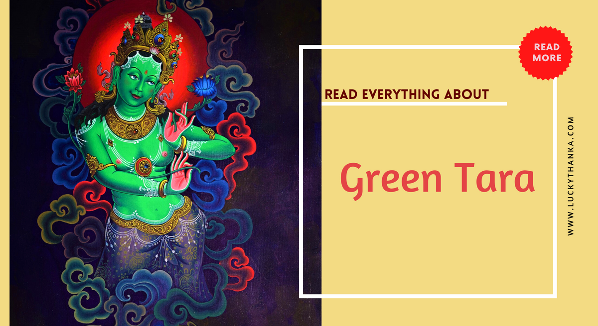 All about Green Tara - Thangka Painting – Lucky Thanka