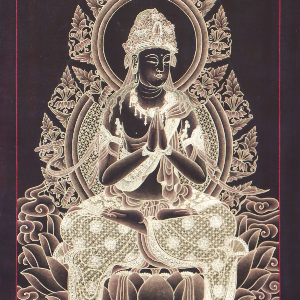 Authentic Japanese Buddha Thangka | Lucky Thanka