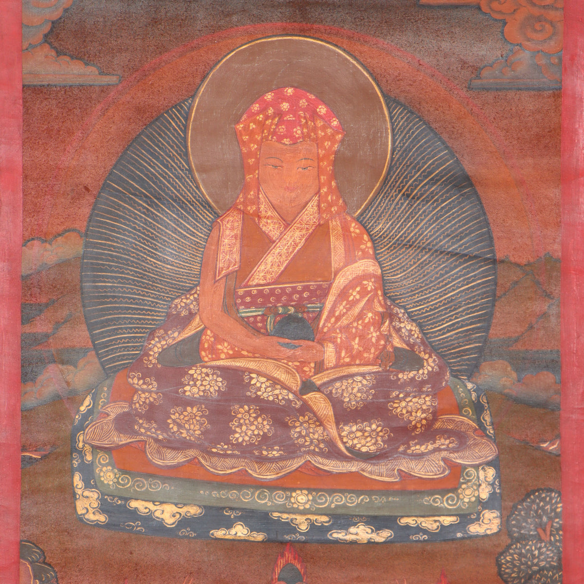 Karmapa Thangka Painting | Antique Art – Lucky Thanka