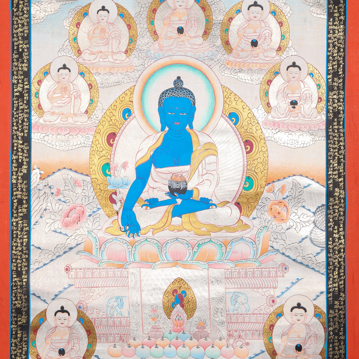 Medicine Buddha Thangka Painting | Shop Now. – Lucky Thanka