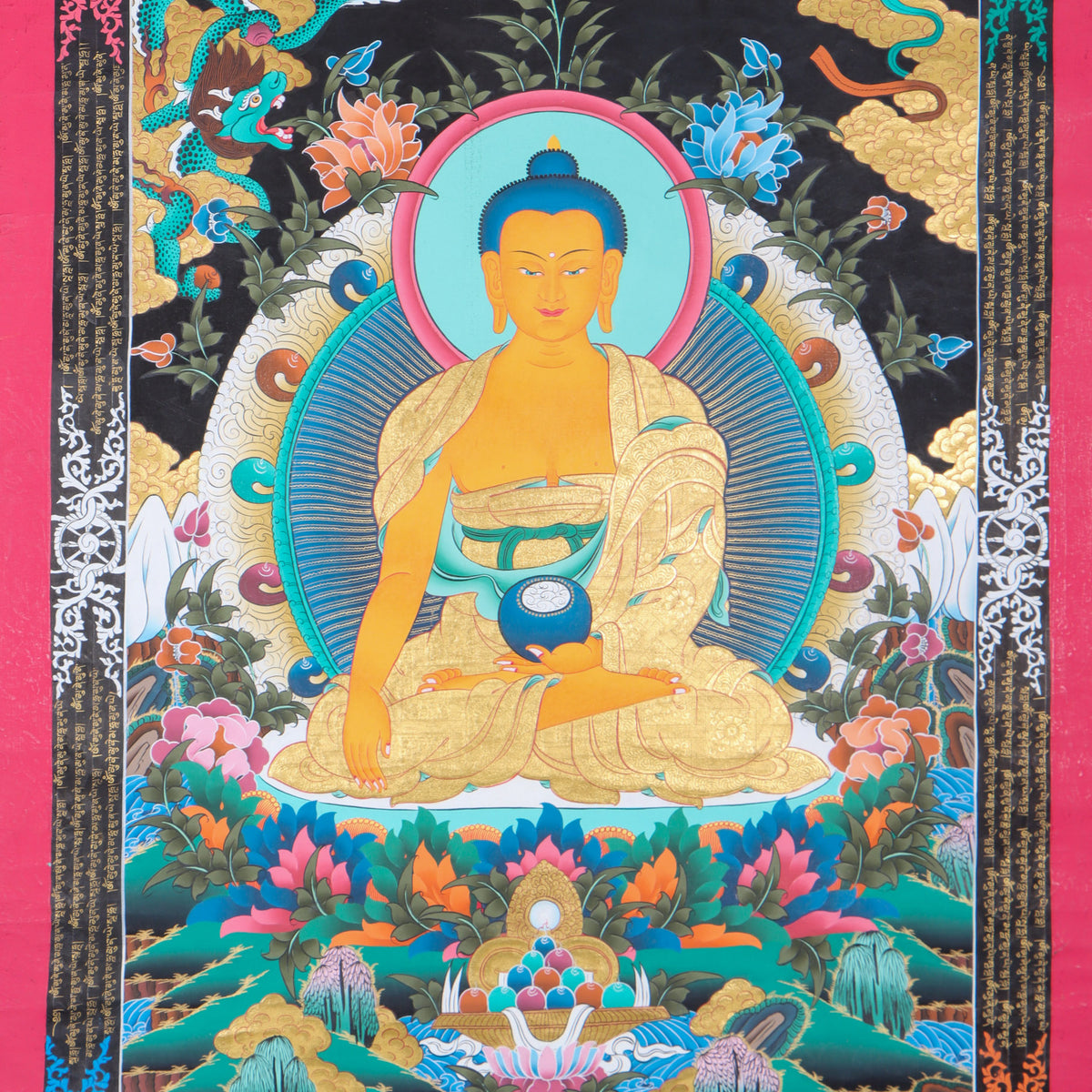Shakyamuni Buddha Thangka | Buddhist Painting – Lucky Thanka