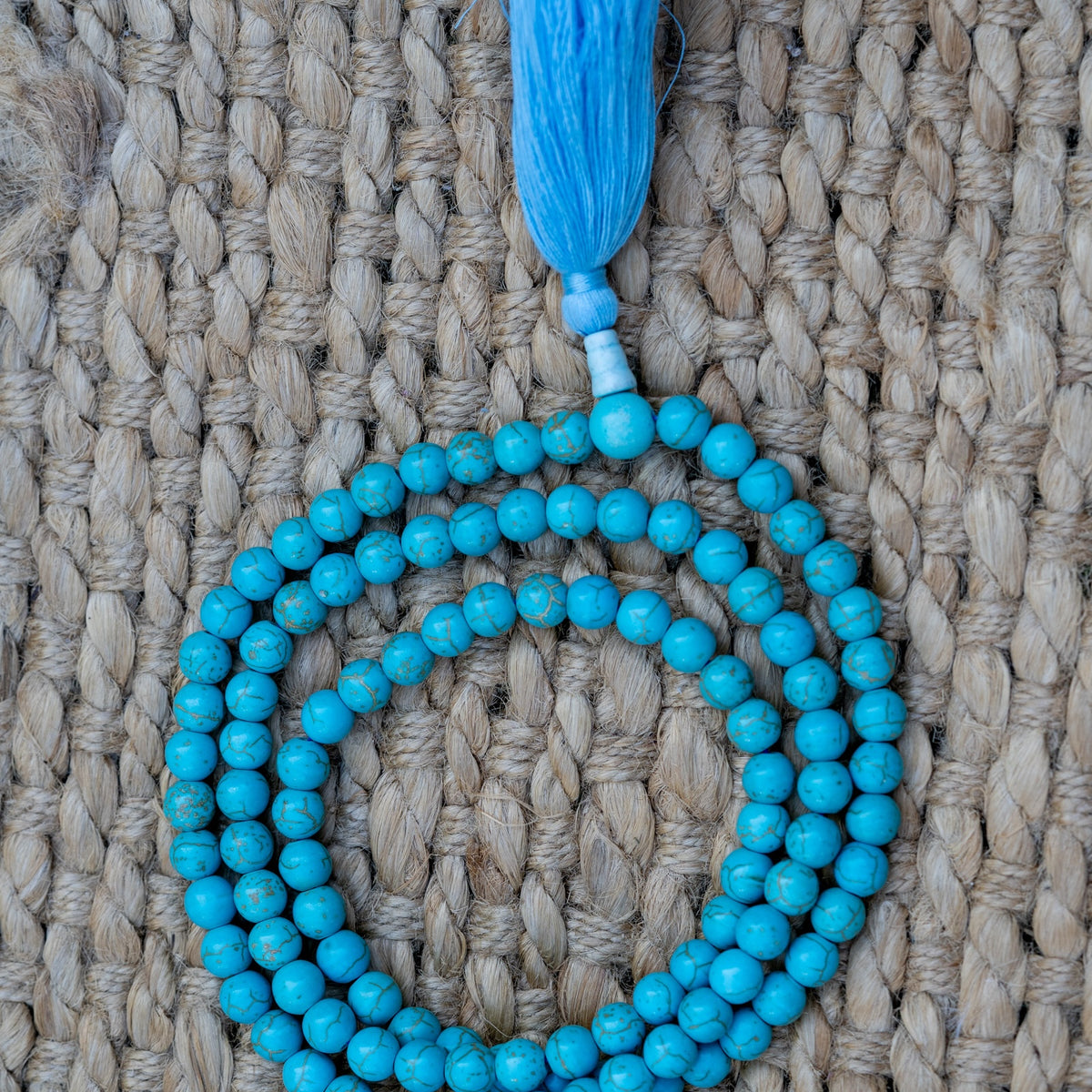 Turquoise Mala | Sacred Mala – Lucky Thanka