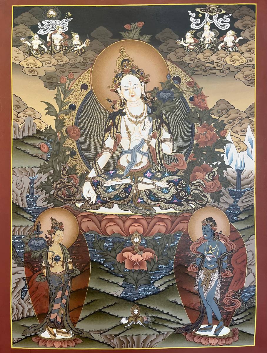 Seven Eye Tara Thangka Painting | Buddhist Art – Lucky Thanka