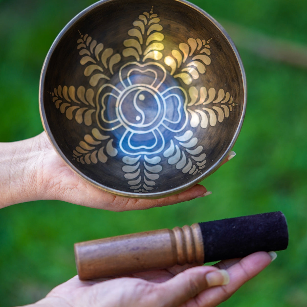 Yin Yang Bowl - Shop Best Tibetan Bowls – Lucky Thanka