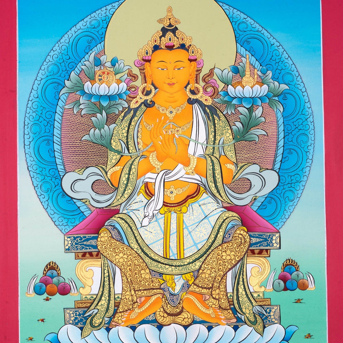 Maitreya Buddha Thangka Art - Explore Now – Lucky Thanka