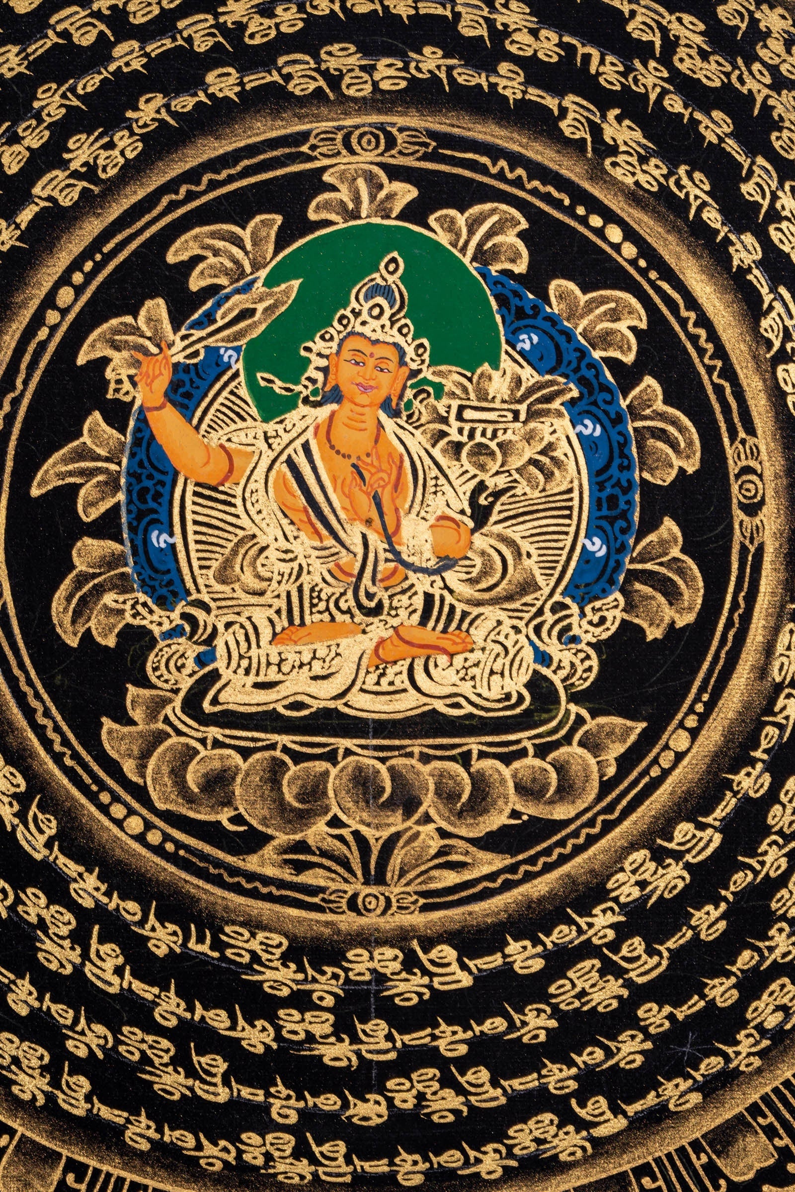 Manjushri Mandala Thangka- Buy Now – Lucky Thanka