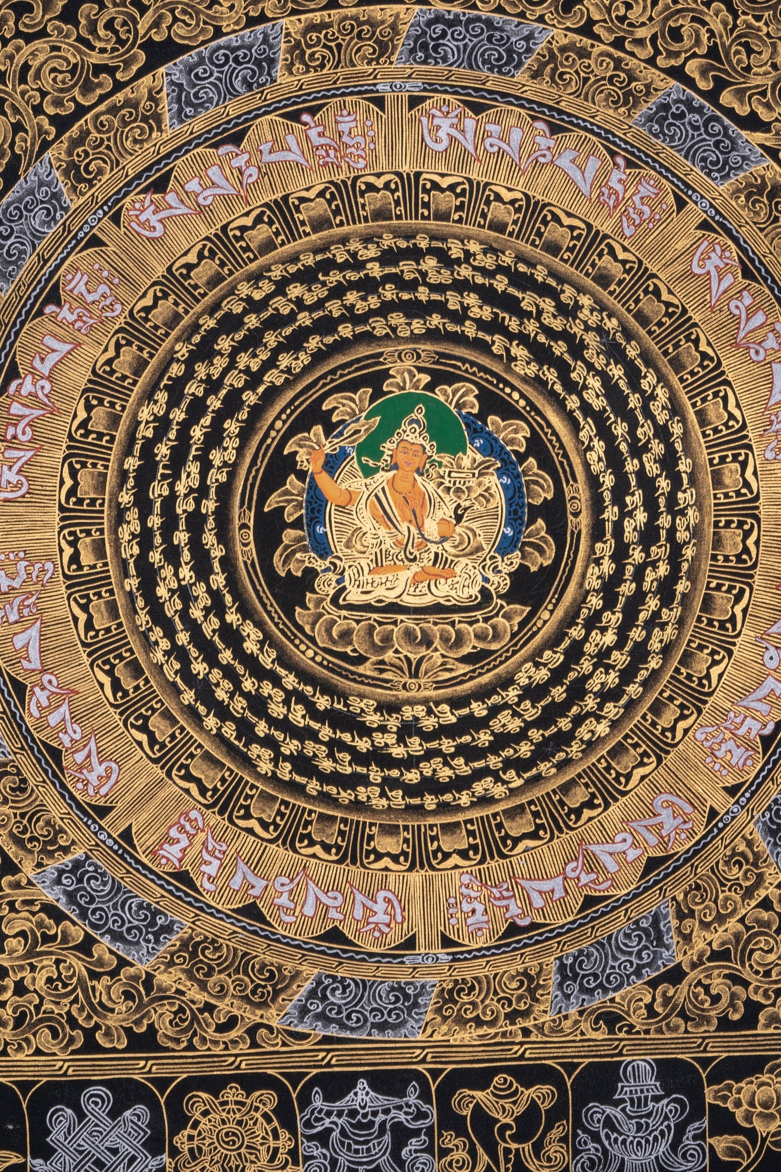 Manjushri Mandala Thangka- Buy Now – Lucky Thanka