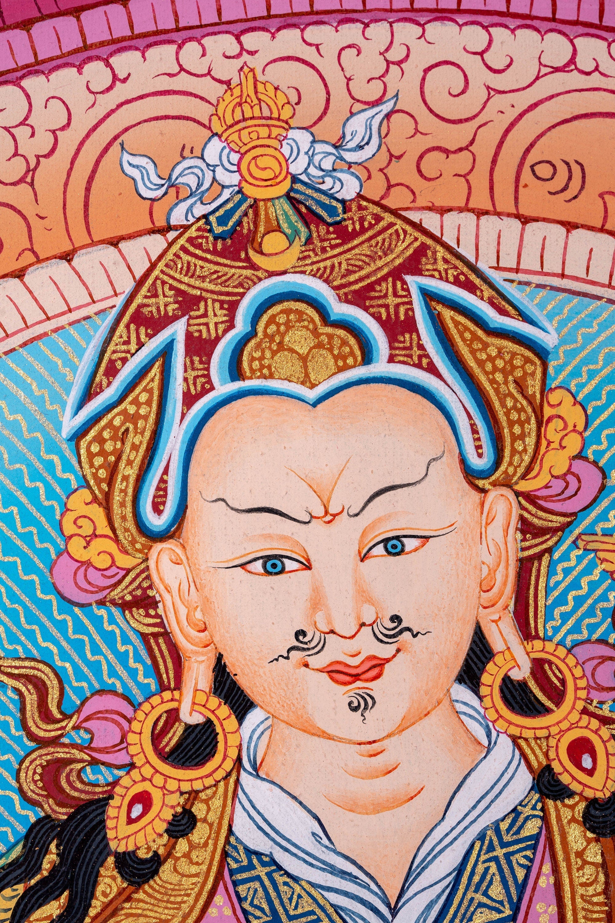 Guru Rinpoche Buddhism Thangka Art ] - Buy Now – Lucky Thanka