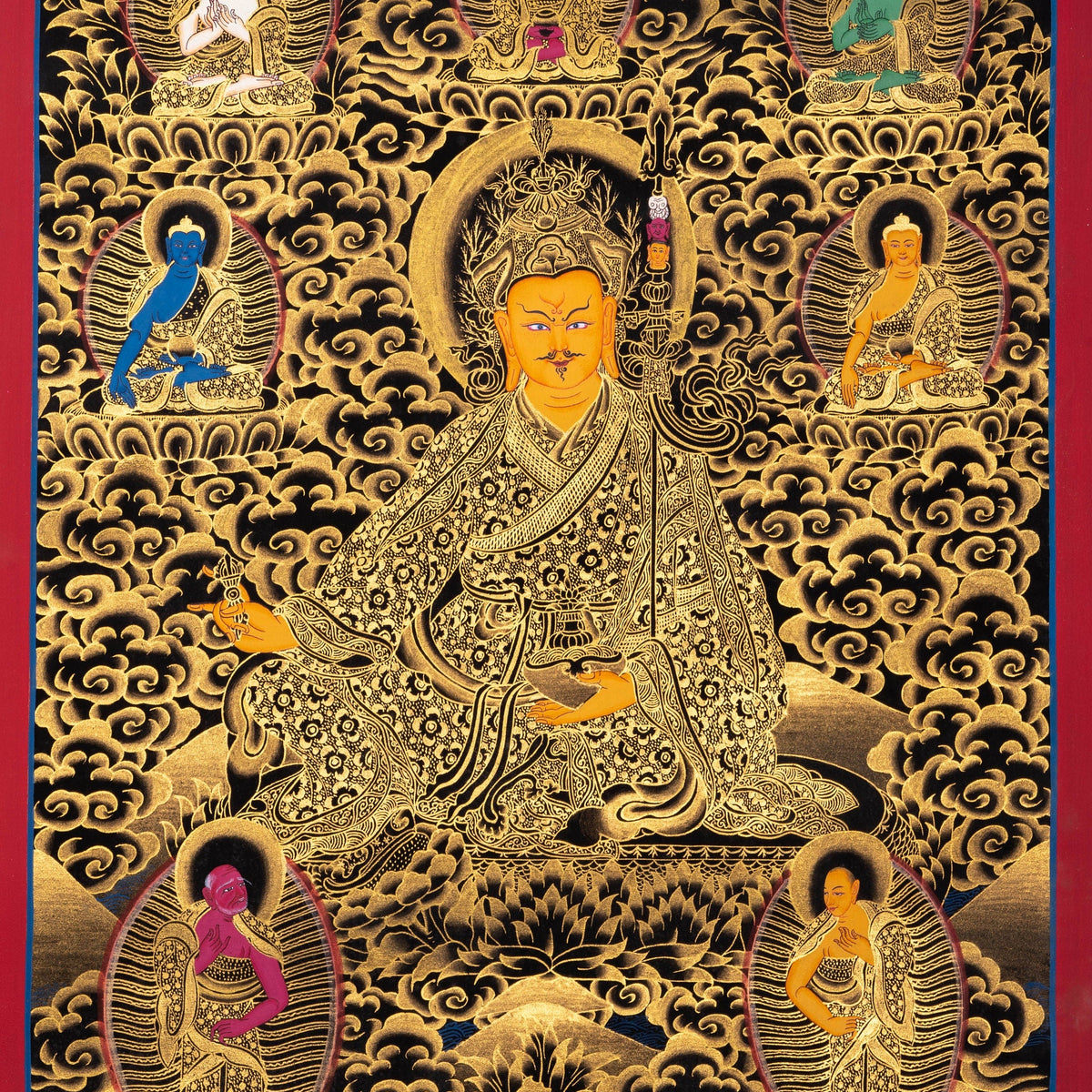 Guru Rinpoche Thangka Painting - Buy Now – Lucky Thanka